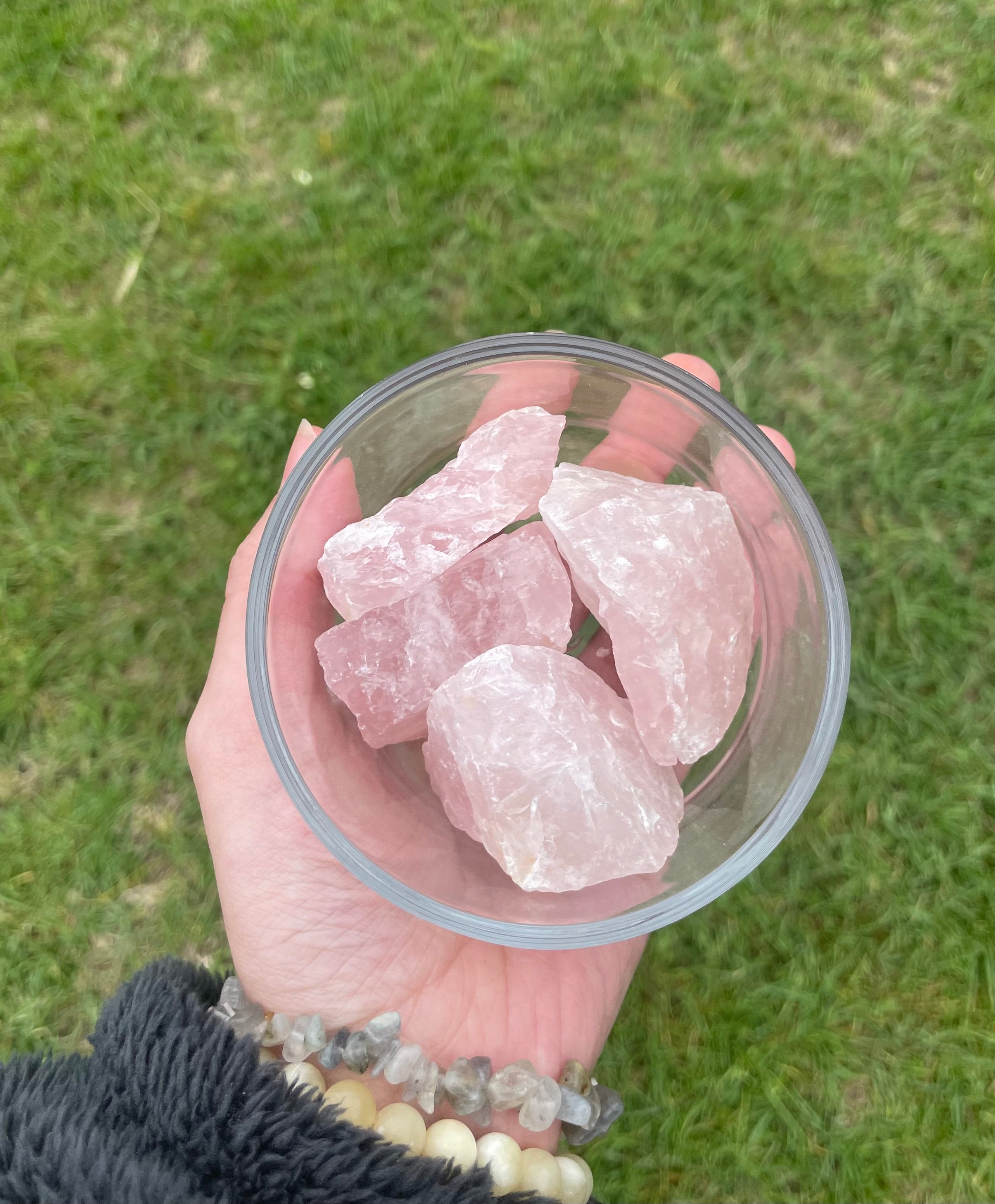 Rose Quartz Raw Stone – Lulu’s Crystal Cottage